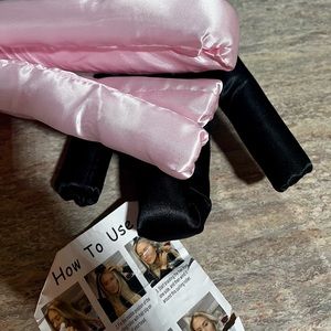 Hair | 3piece Bundle Of Heatless Hair Curlers And 15 Hair Jaw Clips Set ...